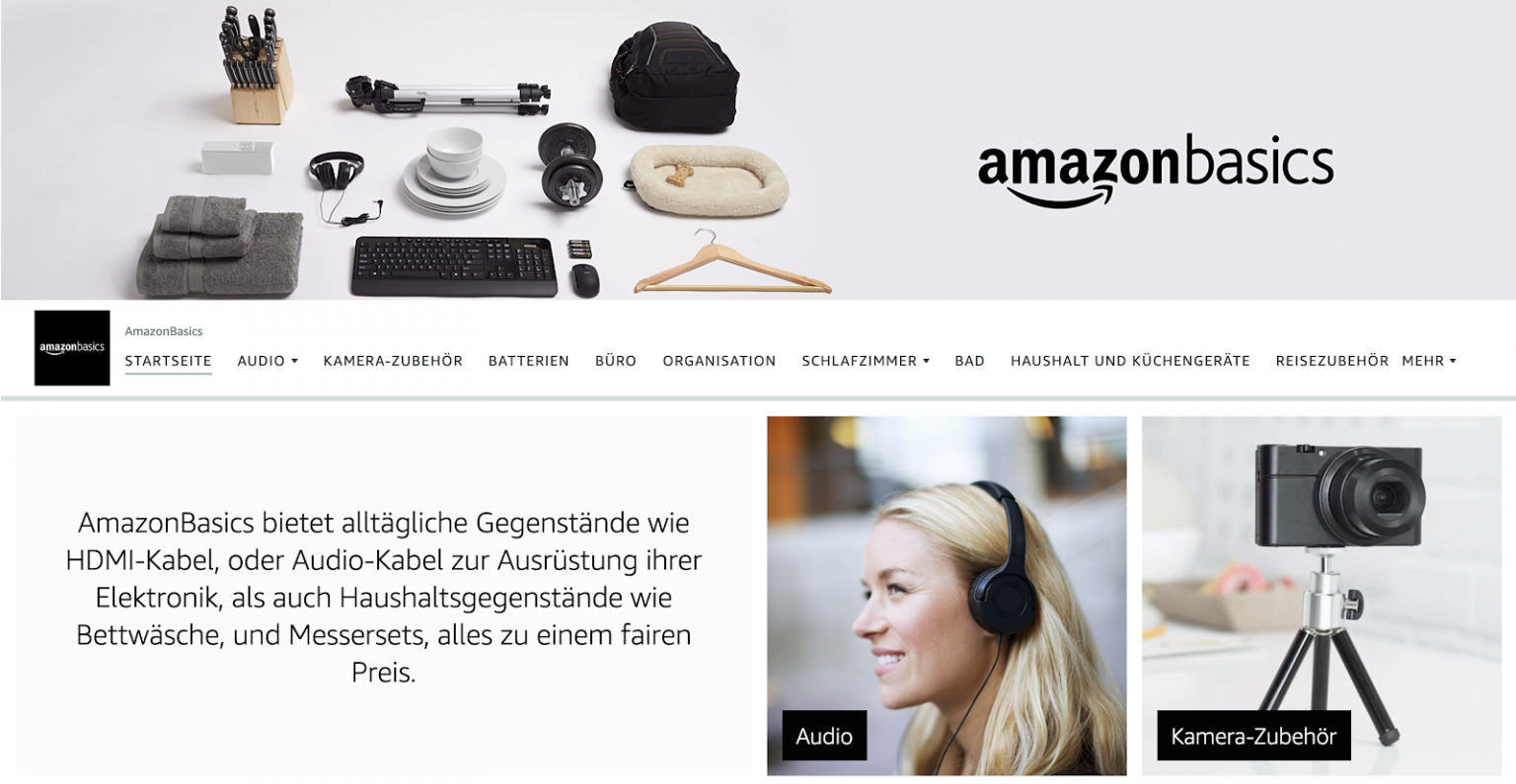 A dedicated Amazon Brand Store: Here's how it works